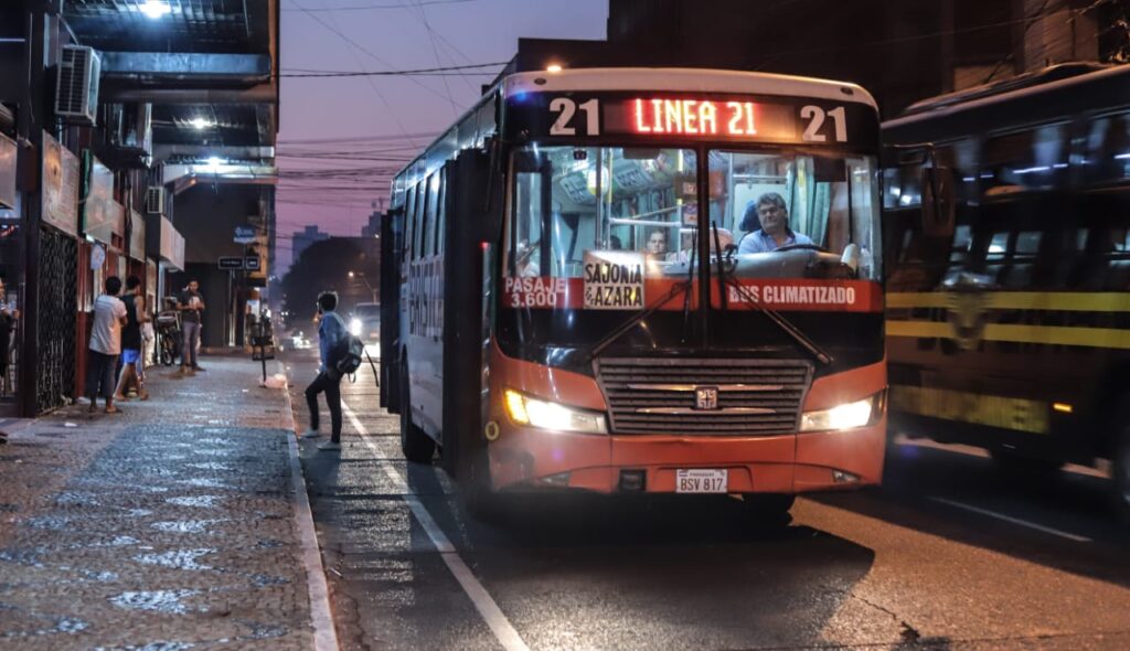 Asunción's nightlife areas to get night busses with 24-hour service