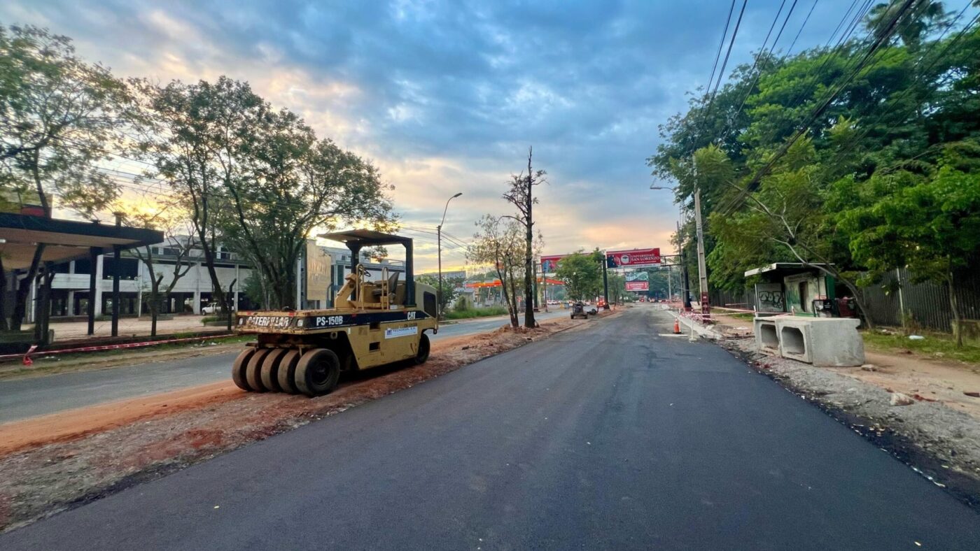 New Section Of Road On Mariscal López Opens On Saturday