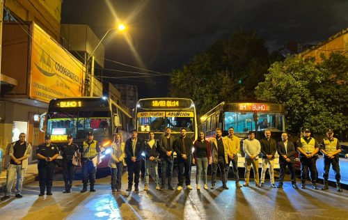 New Búho 4 Bus Line Connects Asunción And Luque During Night Hours